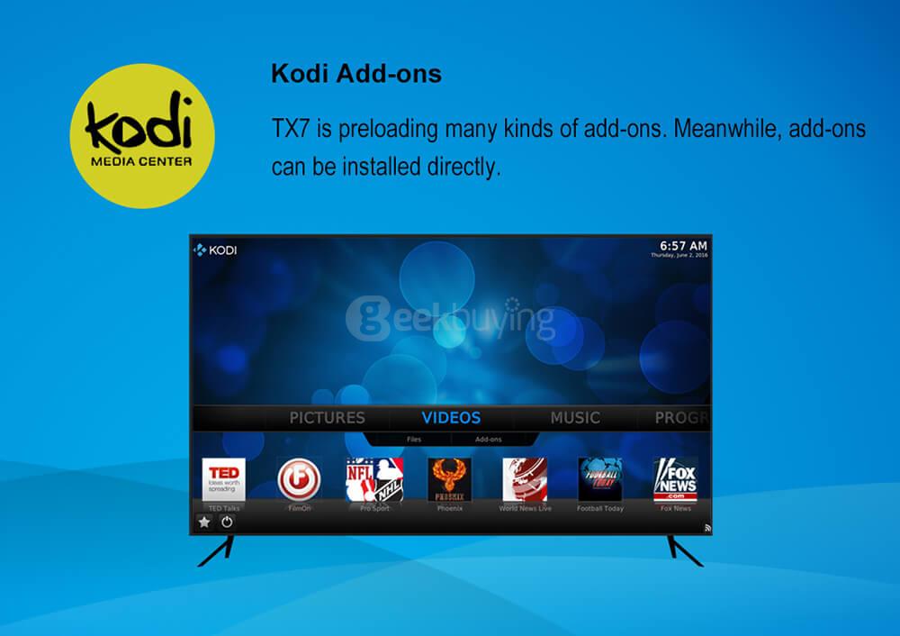 Tanix TX7 Amlogic S905X Android 6.0 Marshmallow TV BOX