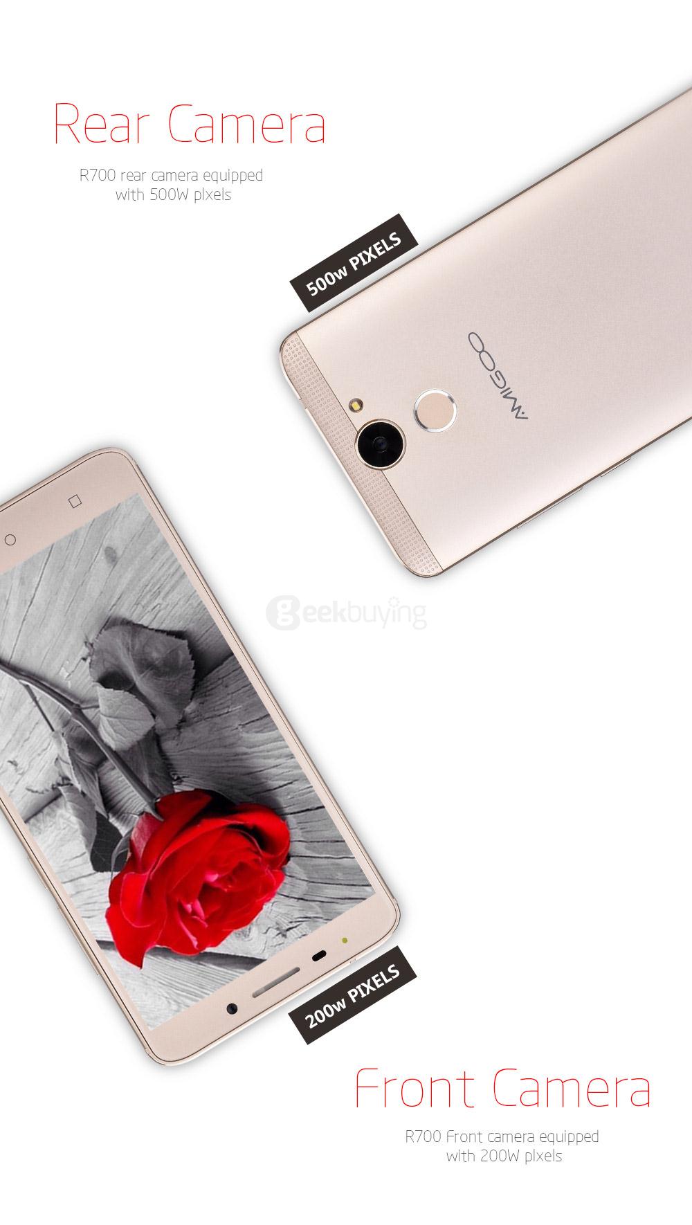 AMIGOO R700 MT6580 512MB 8GB Smartphone - White