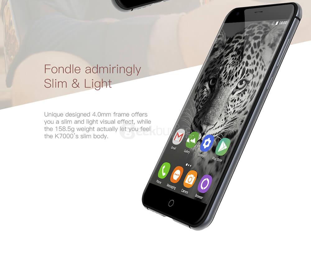 Oukitel K7000 2GB 16GB スマートフォン - ホワイト