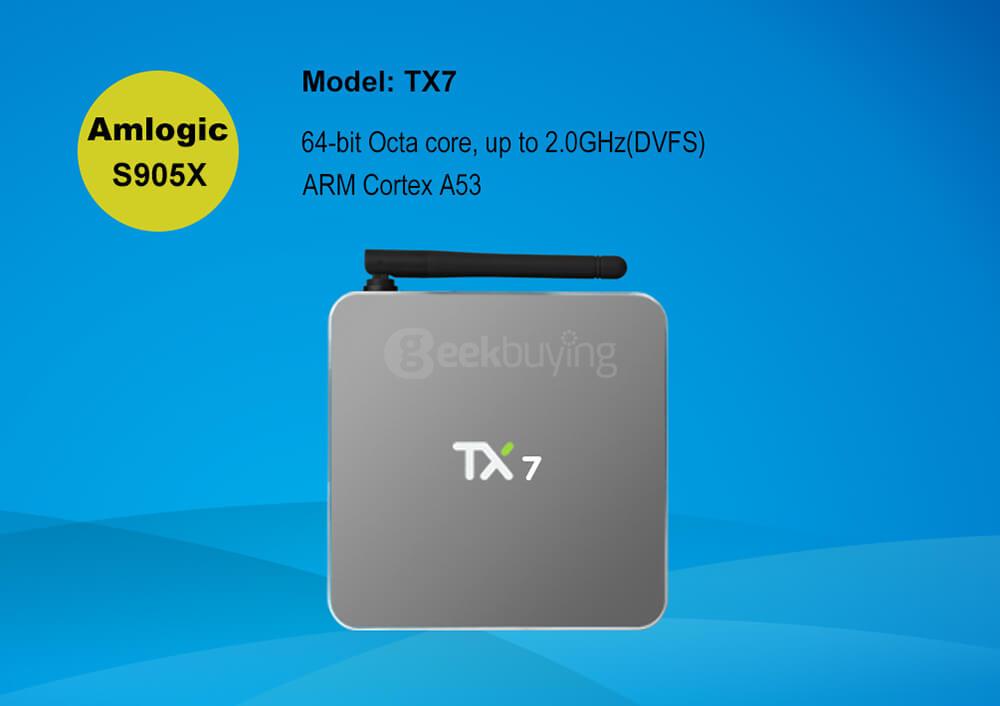 Tanix TX7 Amlogic S905X Android 6.0 Marshmallow TV BOX
