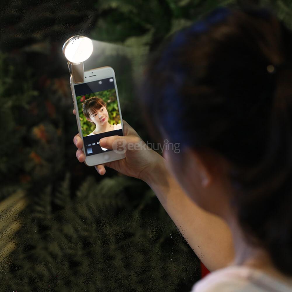 REMAX Phone Flash light LED Fill Light For Smartphones - Rose Gold