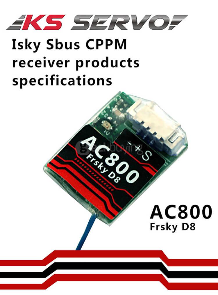 AC800 Sbus PPM Receiver