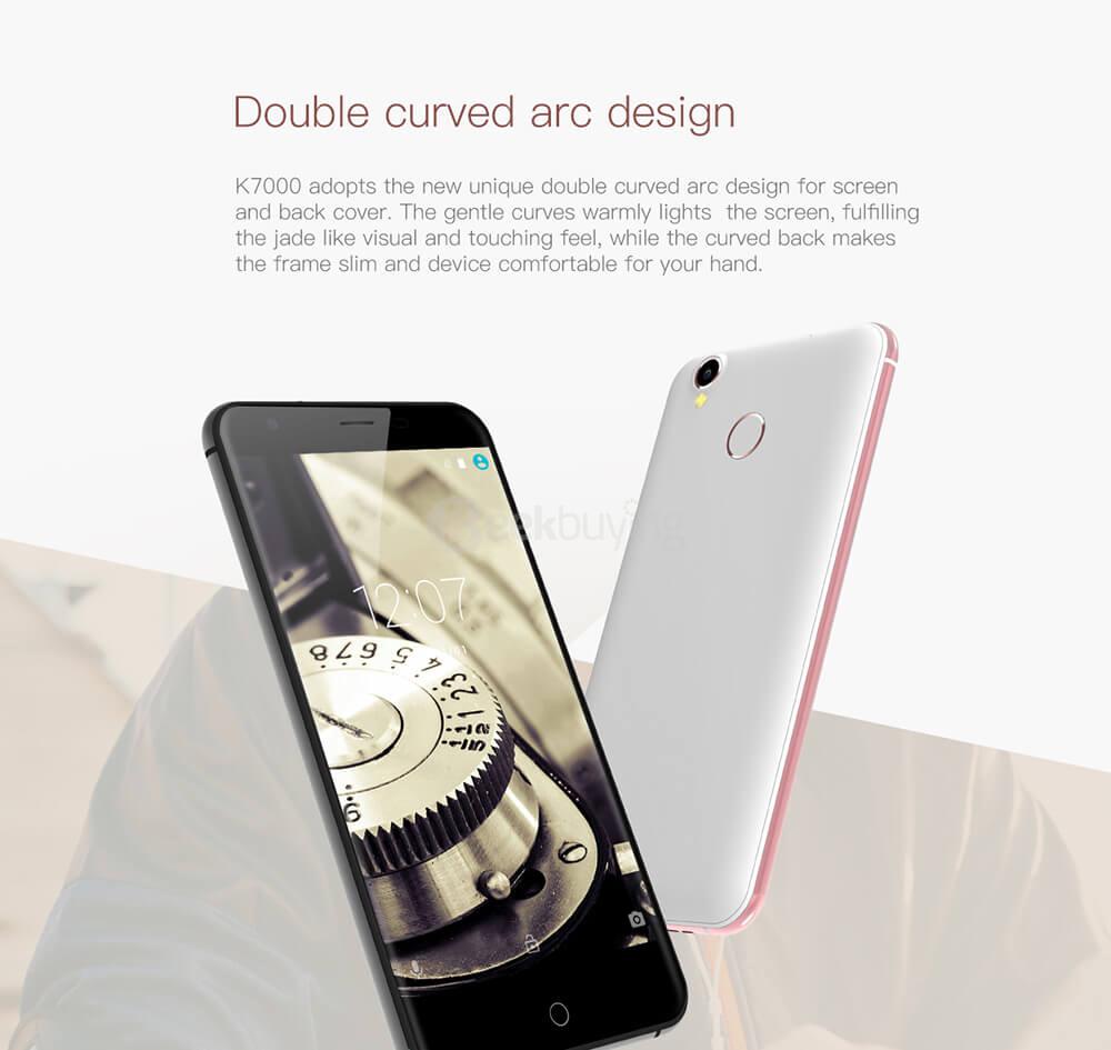 Oukitel K7000 2GB 16GB Smartphone - White