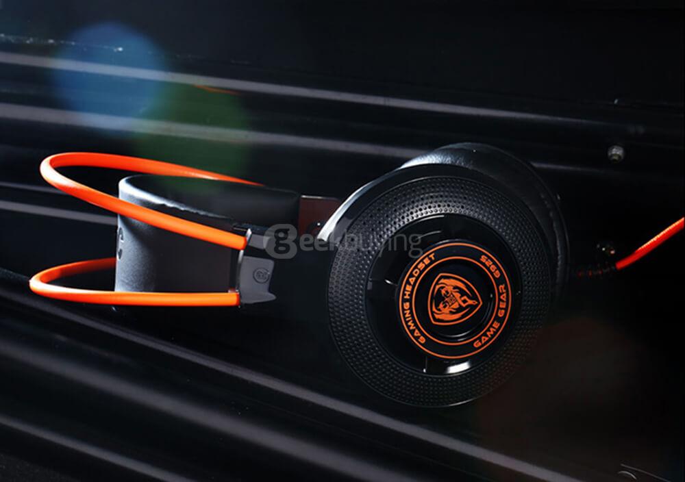 SOMIC G925 Stereo Gaming Headsets with Mic for Game Player - Orange