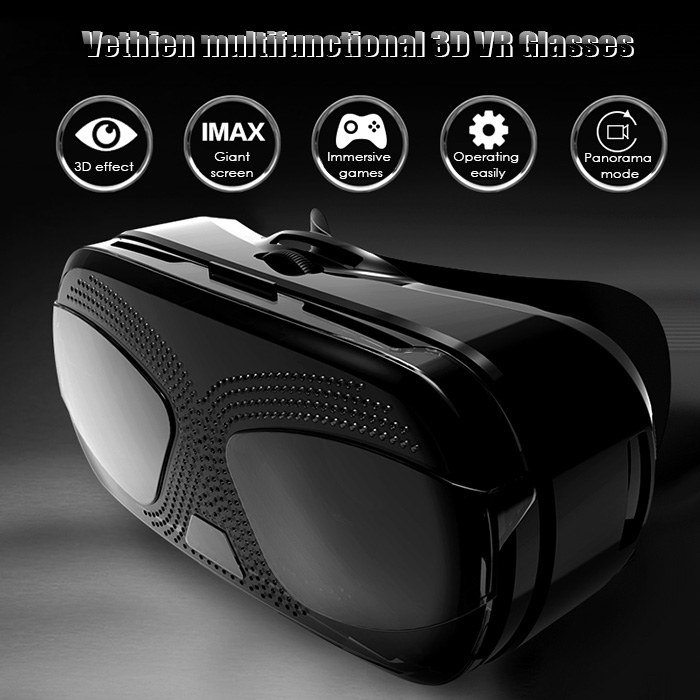 Vethien Immersive 3D VR Virtual Reality Headset FOV98