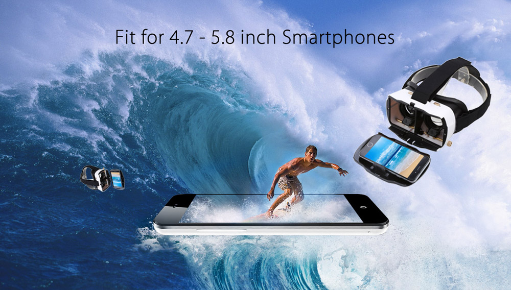 VLITI OP-001 FOV100 Immersive 3D VR Headset