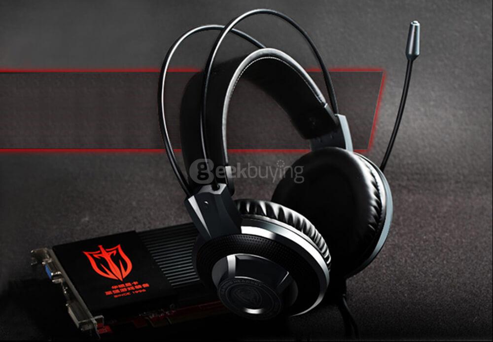 SOMIC G925 Stereo Gaming Headsets with Mic for Game Player - Gray