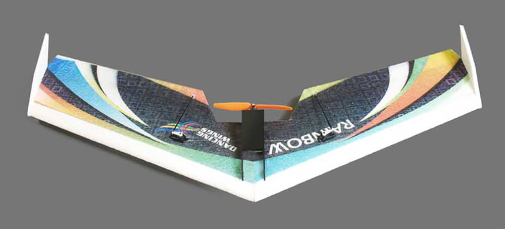 DW HOBBY Rainbow 800mm Wingspan EPP Flying Wing RC Airplane