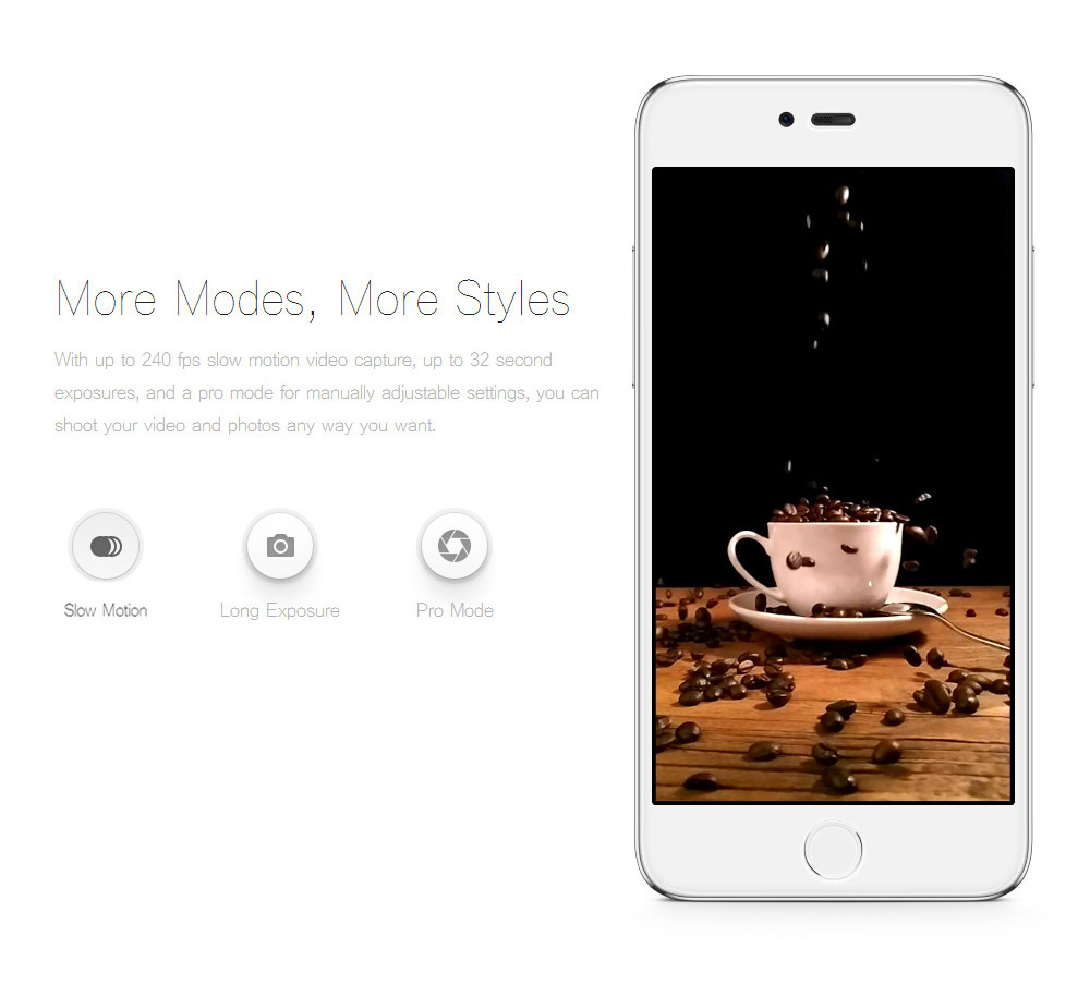 Smartisan M1 4GB 32GB Smartphone - Aluminum Alloy White