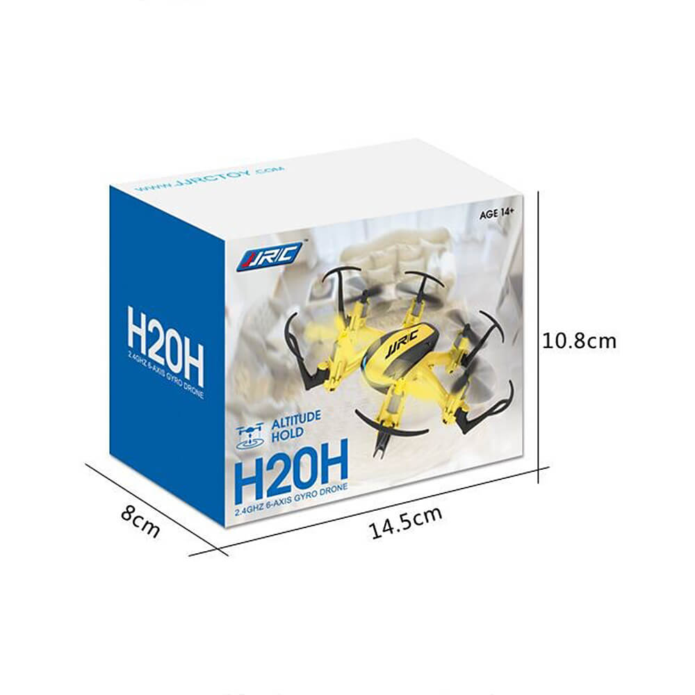 JJRC H20H Altitude Hold Mode 2.4G 4CH 6Axis Nano Hexacopter RTF Yellow