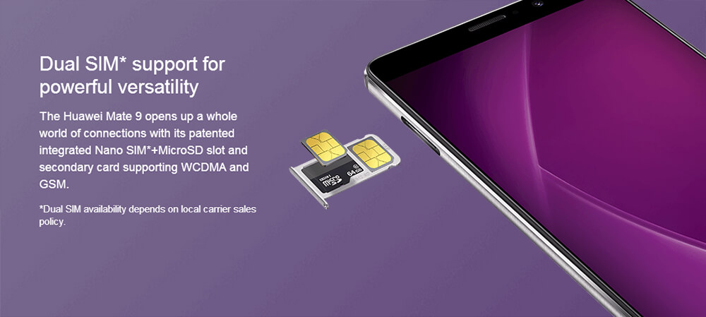 HUAWEI MATE 9 MHA-AL00 6GB 128GB Smartphone - Champagne Gold