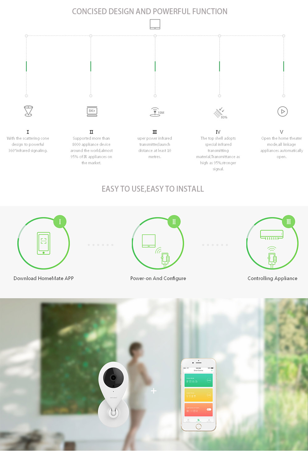 Orvibo Wireless Smart Home Remote Controller Orvibo Wireless Smart Home Remote Controller