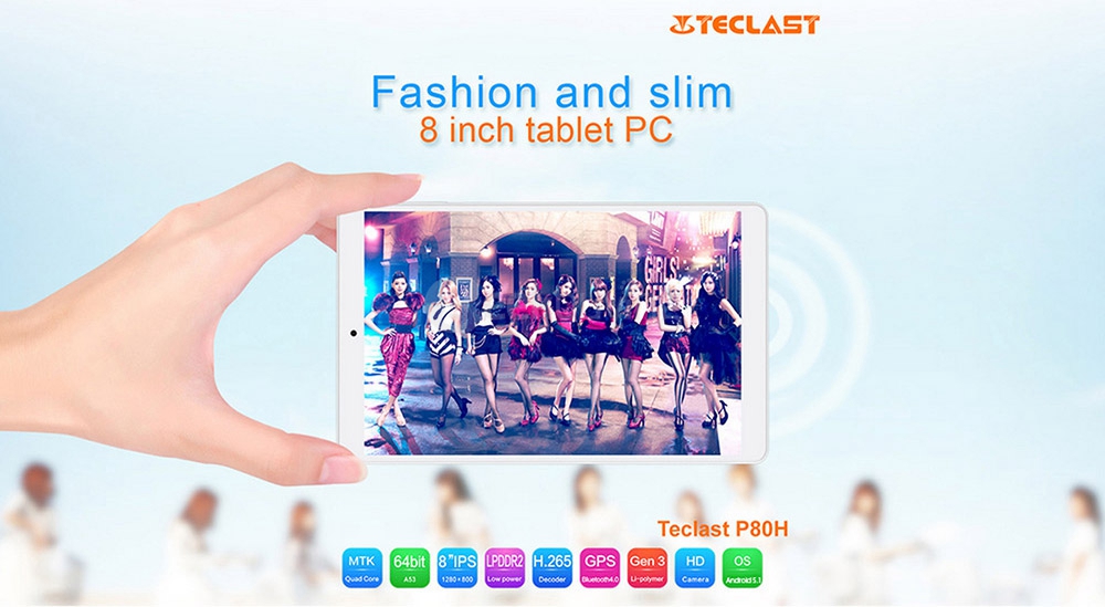 Teclast P80h Tablet PC 16GB White