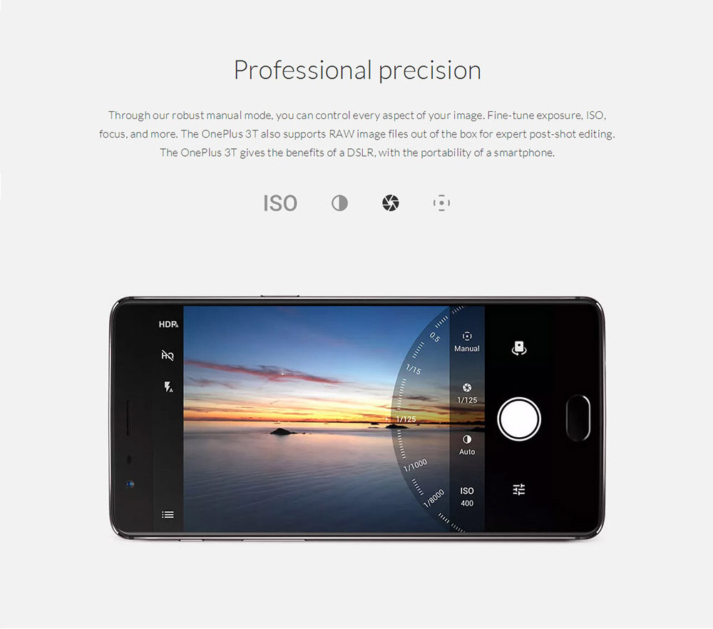 ONEPLUS 3T(A3010) 6GB 128GB Smartphone - Gunmetal