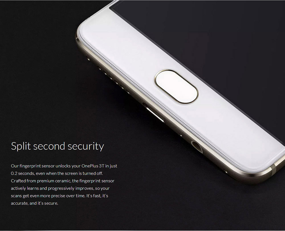 ONEPLUS 3T(A3010) 6GB 128GB Smartphone - Gunmetal