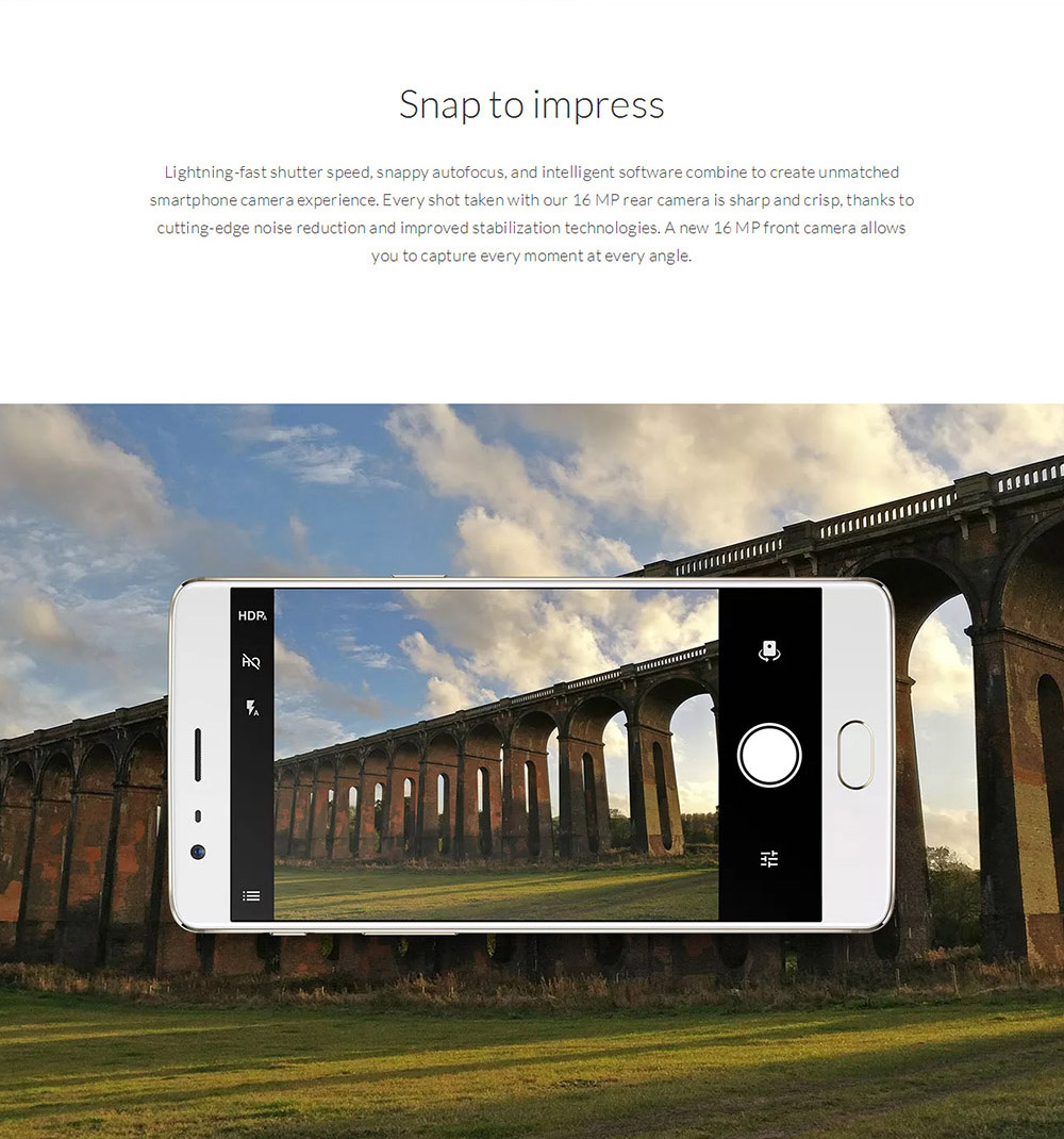 ONEPLUS 3T(A3010) 6GB 128GB Smartphone - Soft Gold