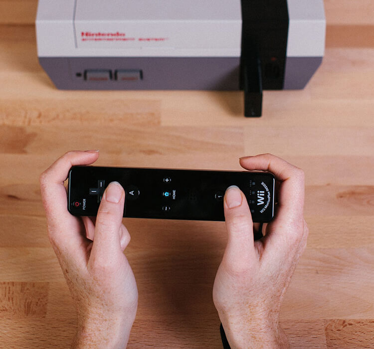 8Bitdo Wireless Controller Retro Receiver for NES - Black