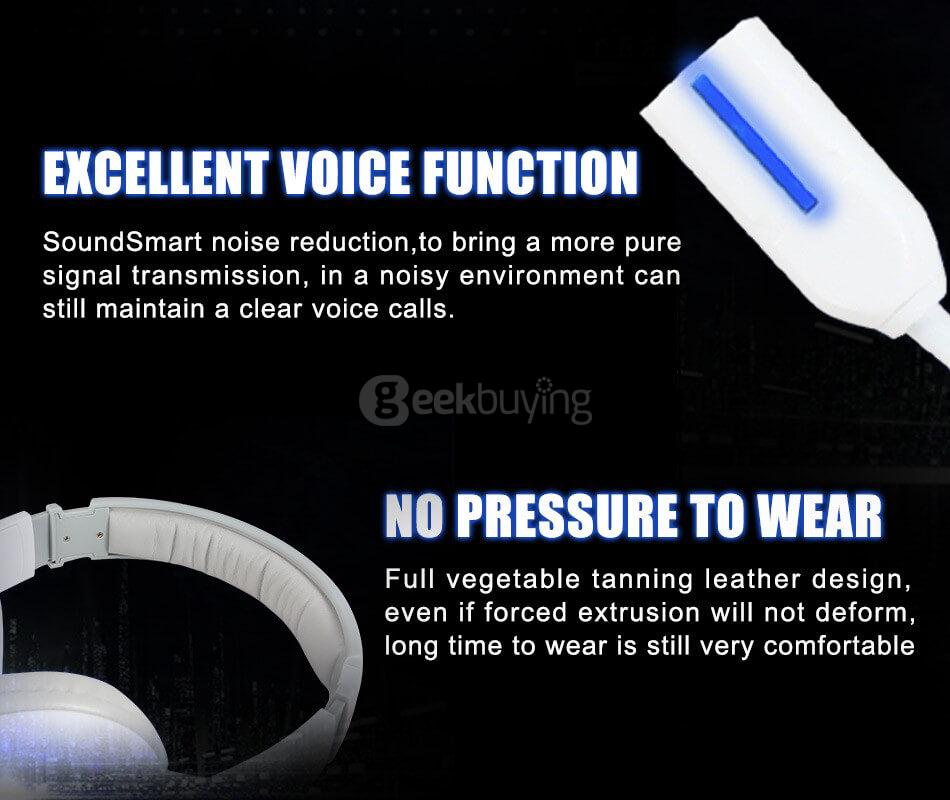 Somic EC10 Gaming Headphone White