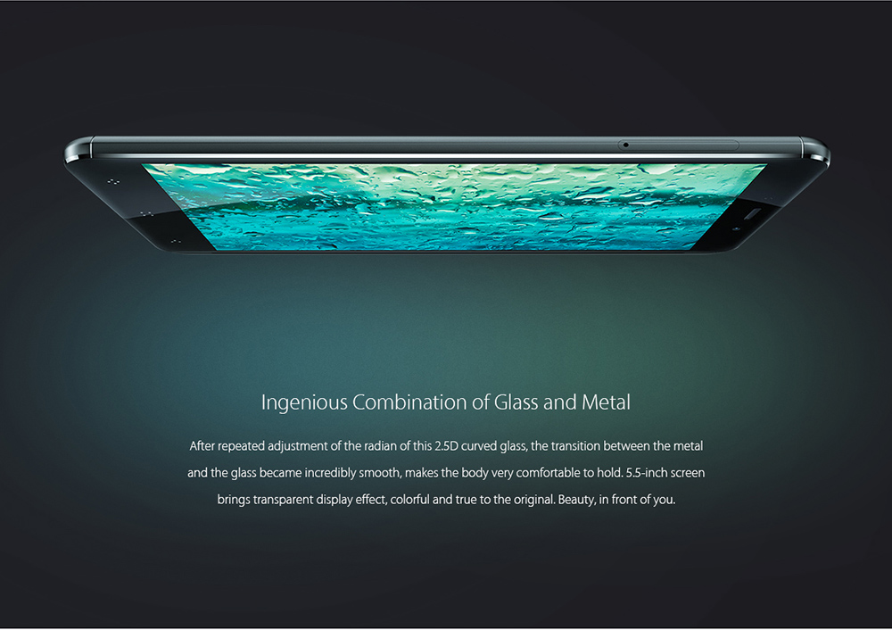 Elephone C1X 2GB 16GB Smartphone - Dark Gray