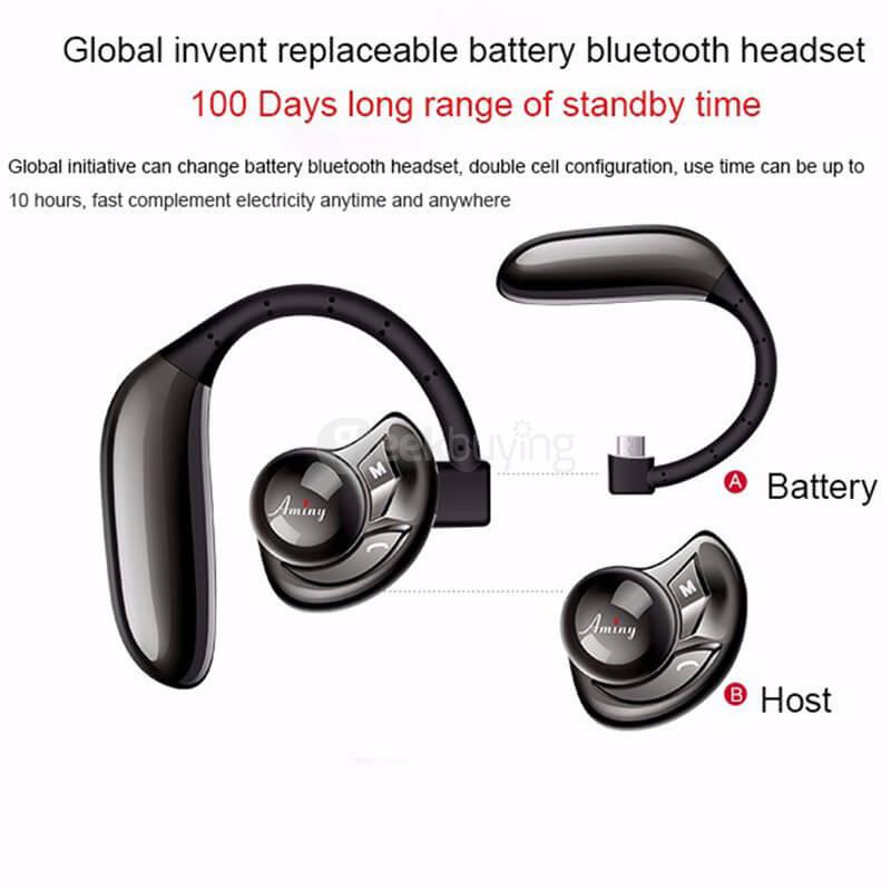 Aminy UFO Bluetooth Headphone Gold