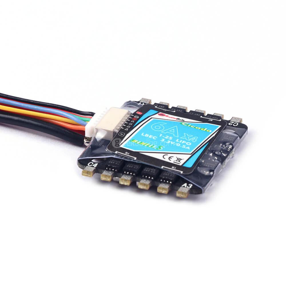 Sunrise Model 6A Blheli_S BB2 4 in 1 Brushless ESC