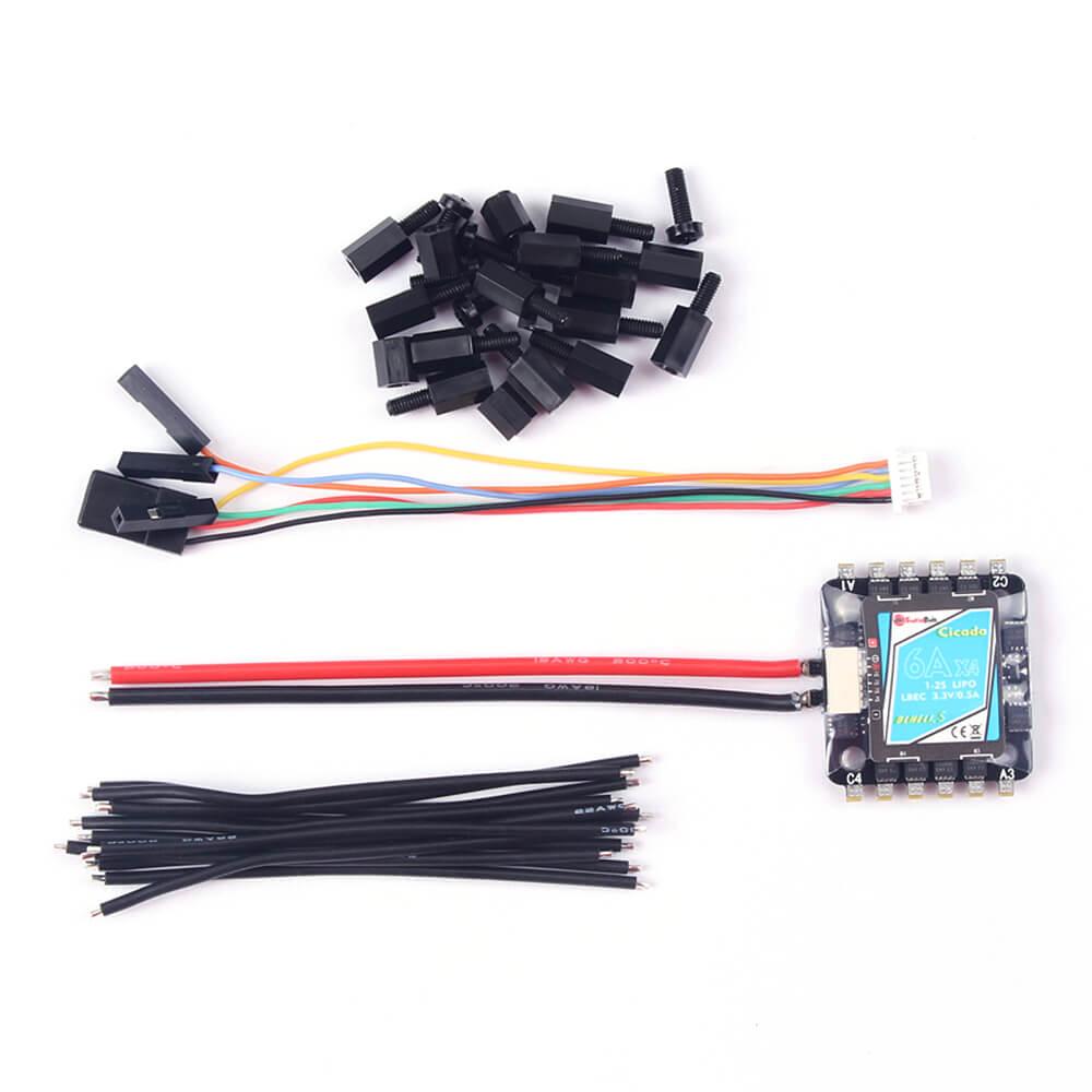 Sunrise Model 6A Blheli_S BB2 4 in 1 Brushless ESC
