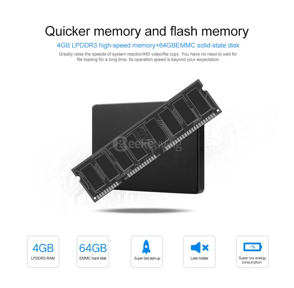 Cenovo MINIPCS Intel Cherry Trail Z8350 Smart Mini PC