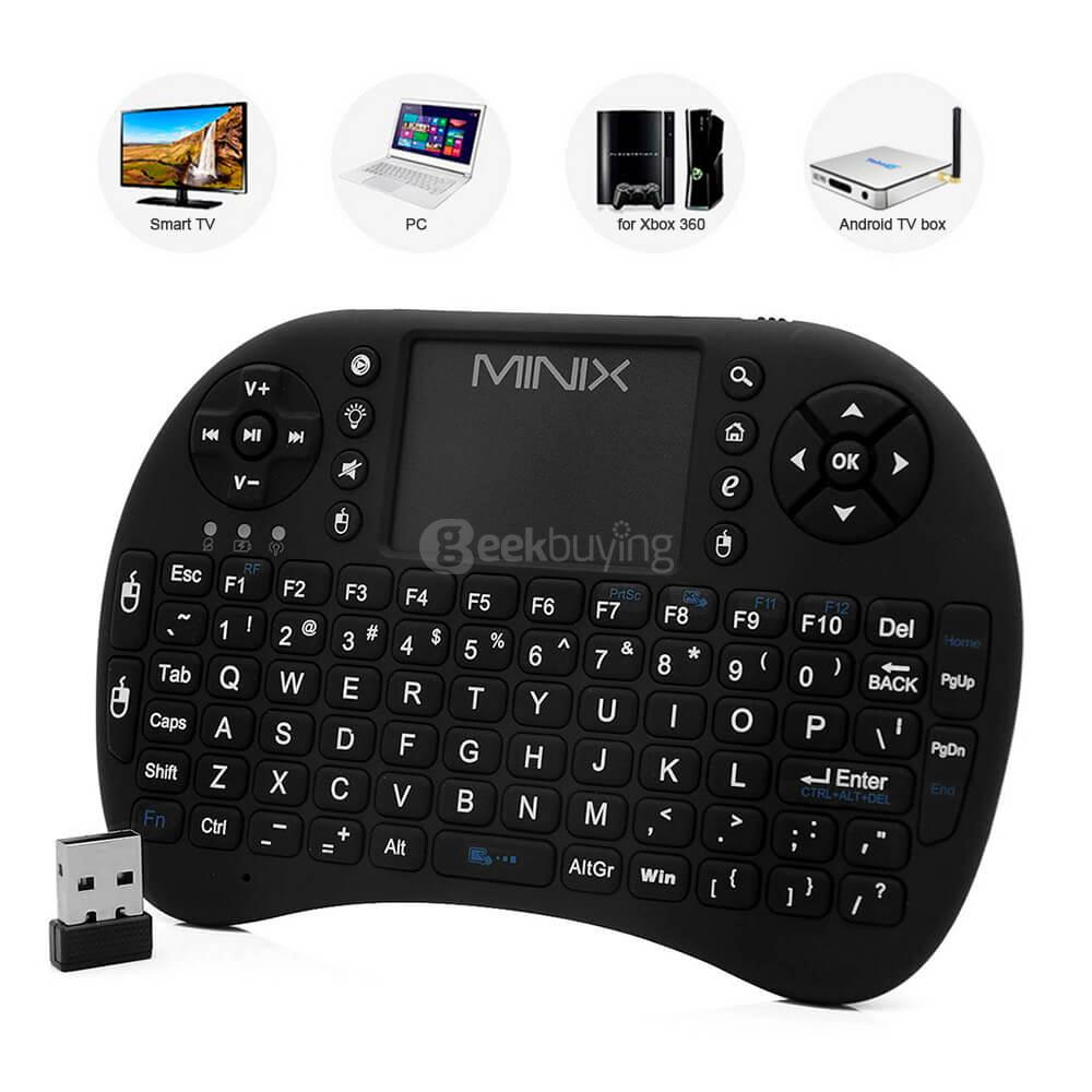 MINIX NEO K1 2.4G Wireless Keyboard Air Mouse Remote Touchpad Combo