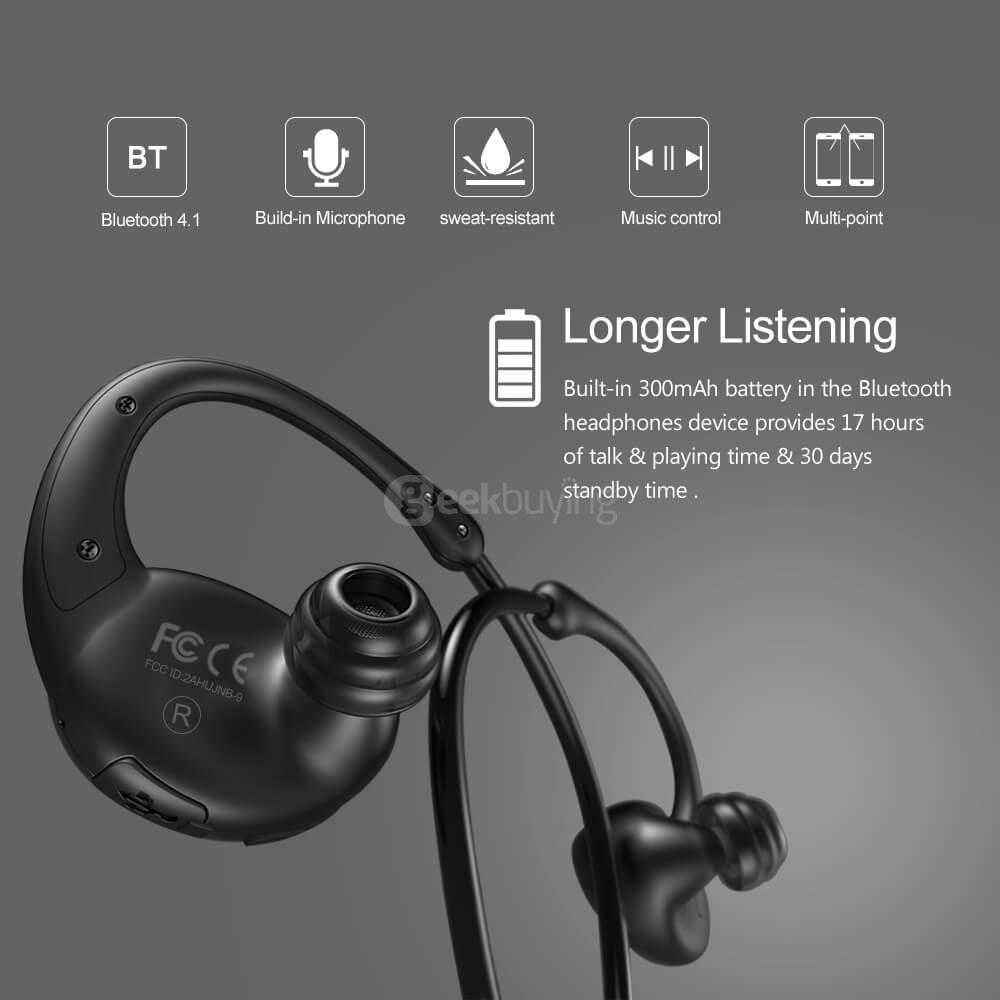 New Bee NB-7 Earbuds Red