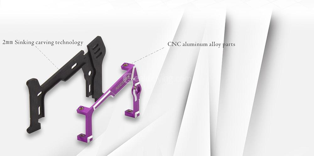 Awesome F200 200mm True-X 4mm Thick Frame Kit Gold