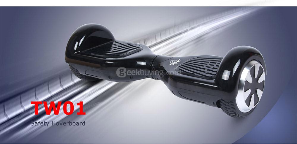 Megawheels TW01 Self Balancing Electric Scooter - Black
