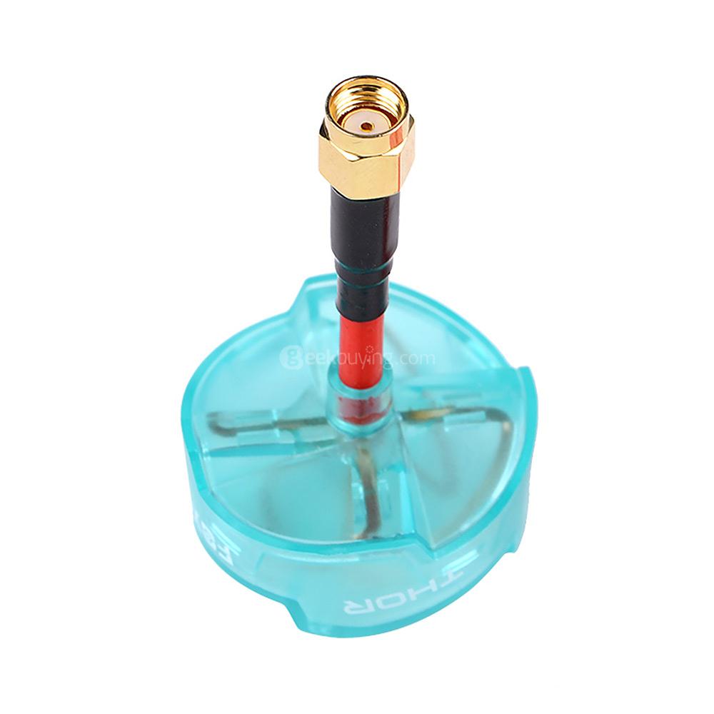 Foxeer THOR 5.8Ghz 3dBi 4-Leaf Clover RHCP Antenna RP-SMA-plug Blue
