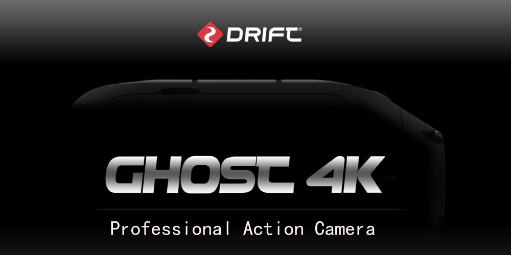 DRIFT GHOST 4K Action Camera - Black
