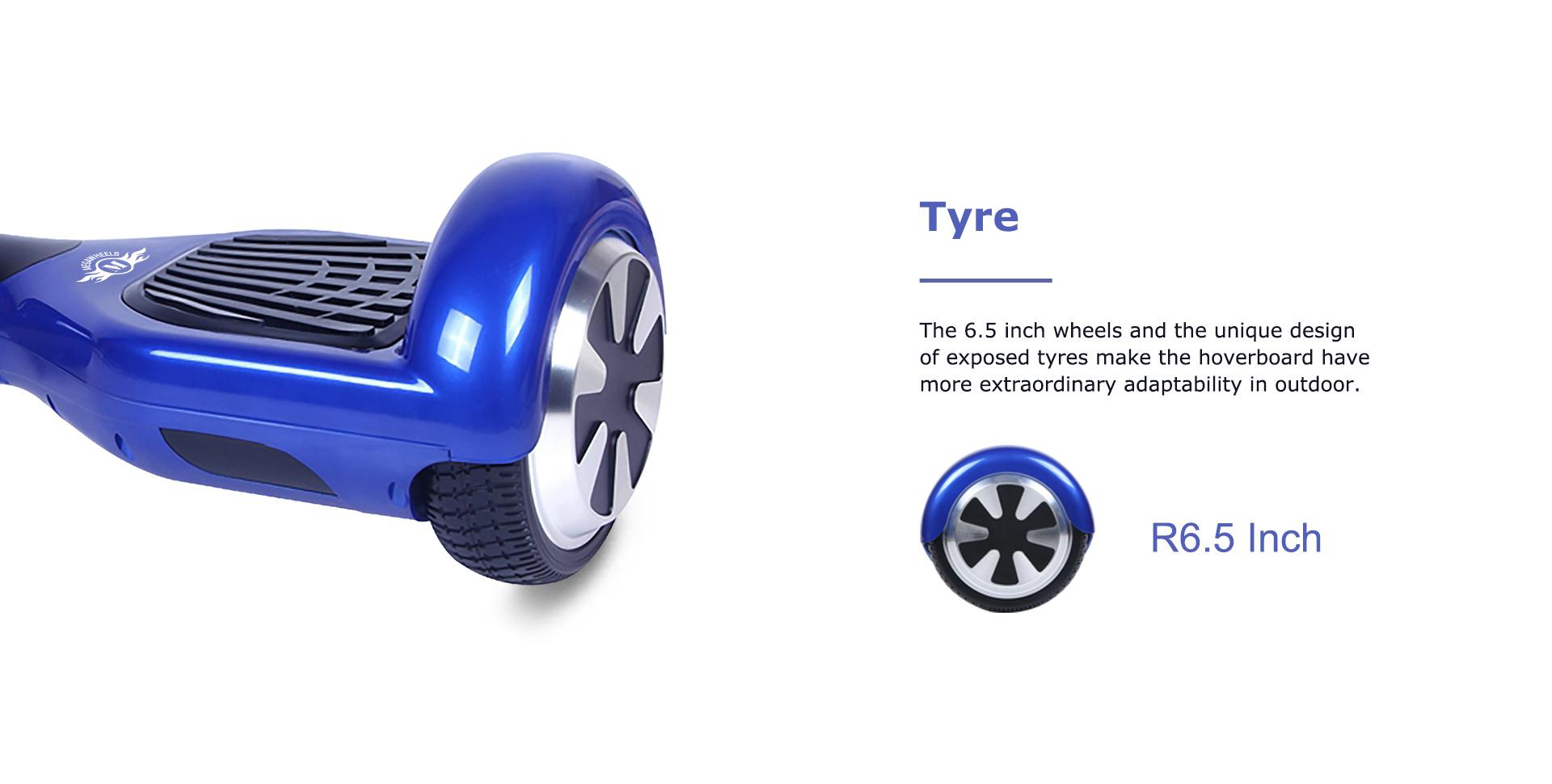 Megawheels TW01 Self Balancing Electric Scooter - Blue