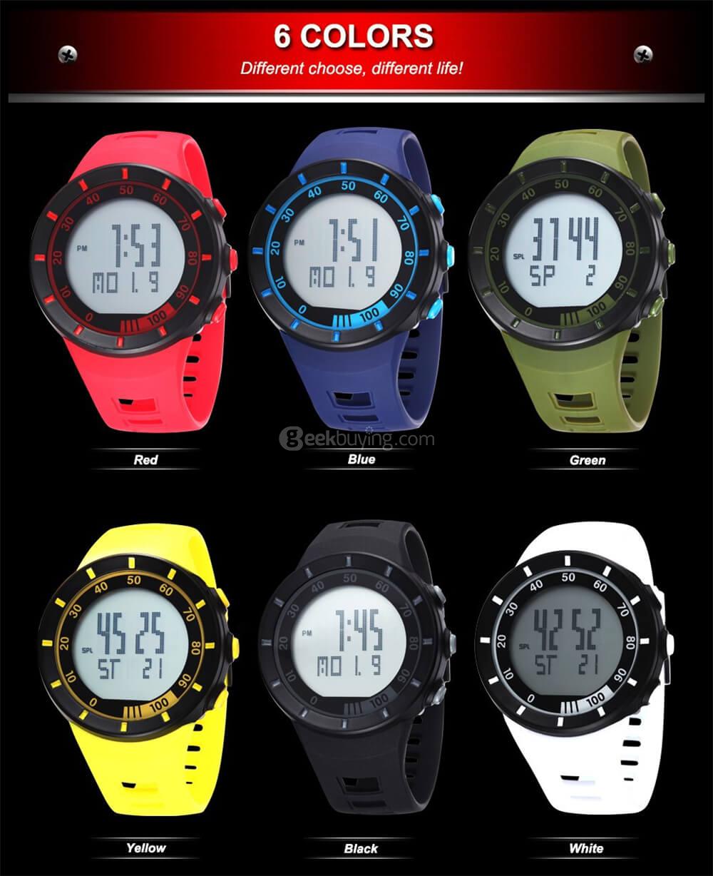 Ohsen 2821 Sport Quartz Watch -Black