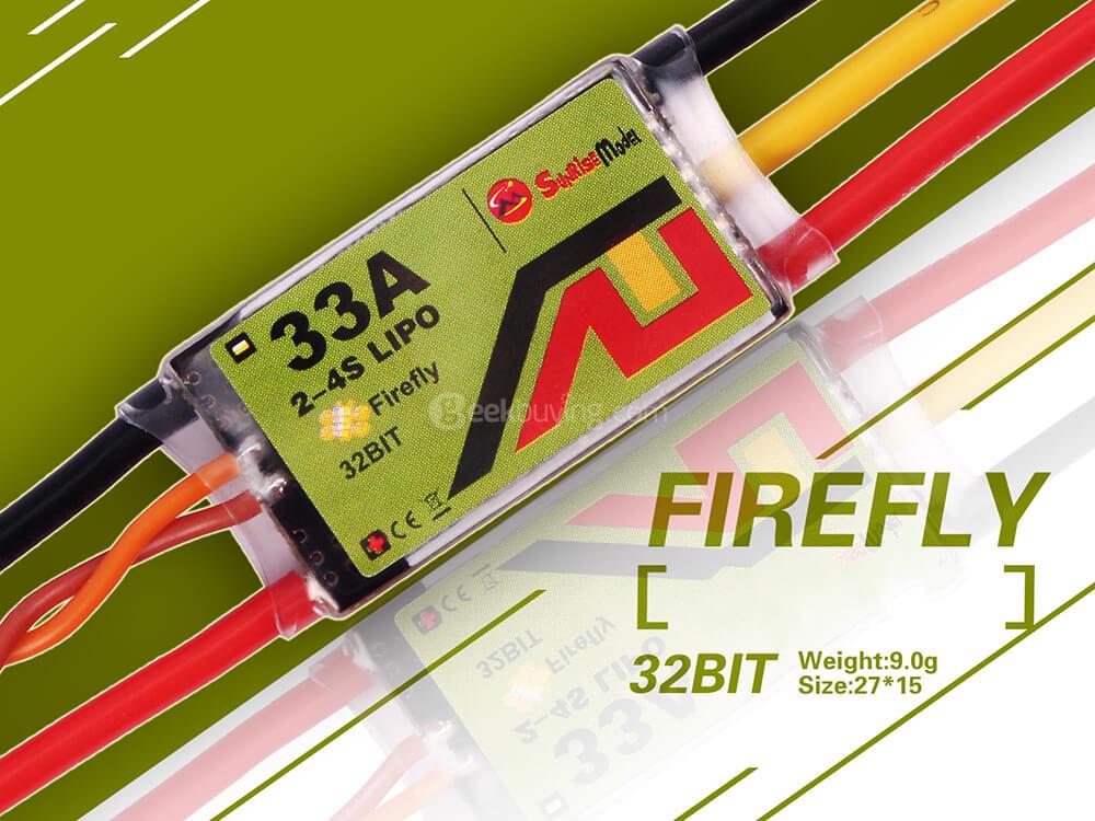 Sunrise Model Firefly Brushless ESC 33A 2-4S 32BIT Dshot 1200