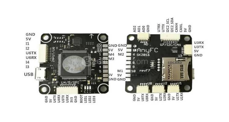 AnyFC F7 Flight Controller for FPV Racing