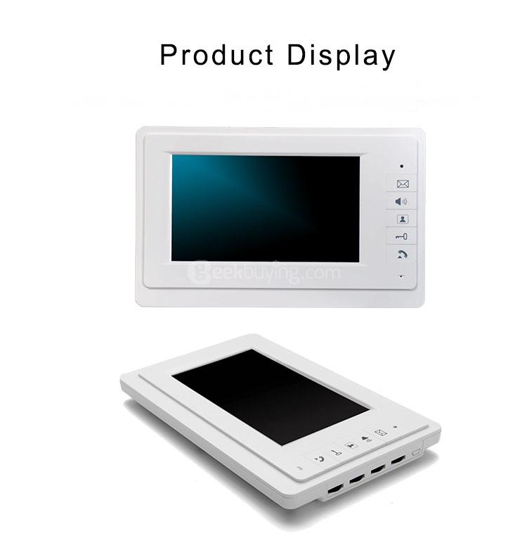 XSL-V70F-M4 Smart Video Door Phone Intercom HD 7 Inch Display