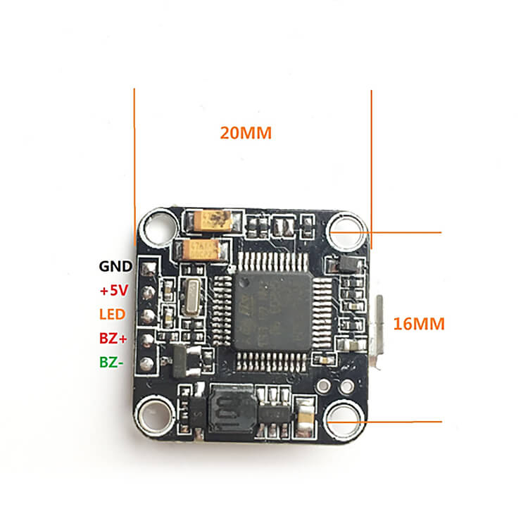 Teeny1S_F3 Brushless Flight Control Board with Built-in OSD BEC
