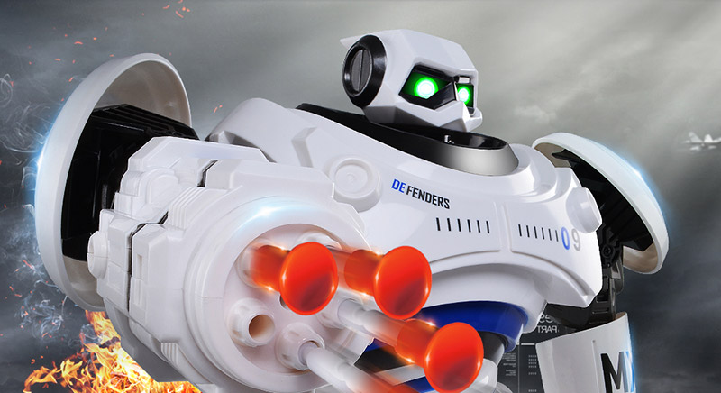 JJRC R1 Defender Intelligent RC Robot Blue