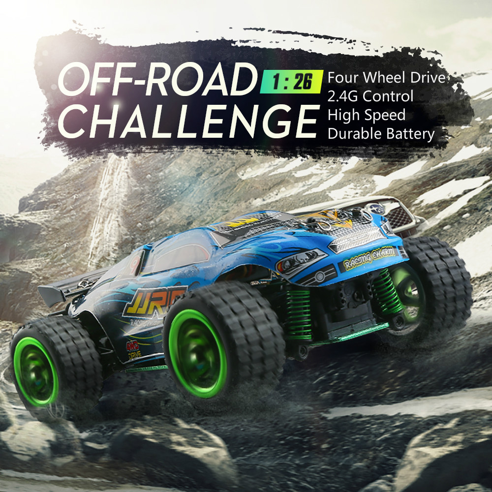 JJRC Q36 4WD Brushed RC Car RTR Blue