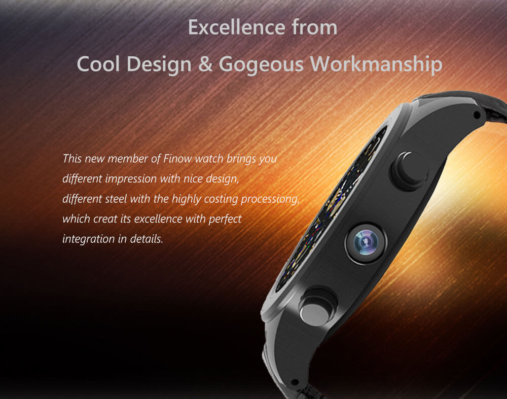 Finow Q7 Smart Watch Black