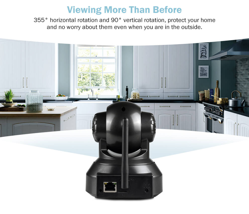 Wanscam HW0024 IP Camera -Black