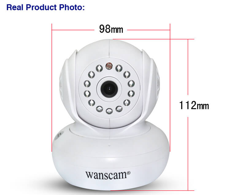 Wanscam HW0021 IP Camera -Black