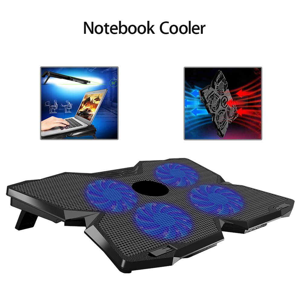 CoolCold Ice Magic 2 K25 Cooling Pad Black