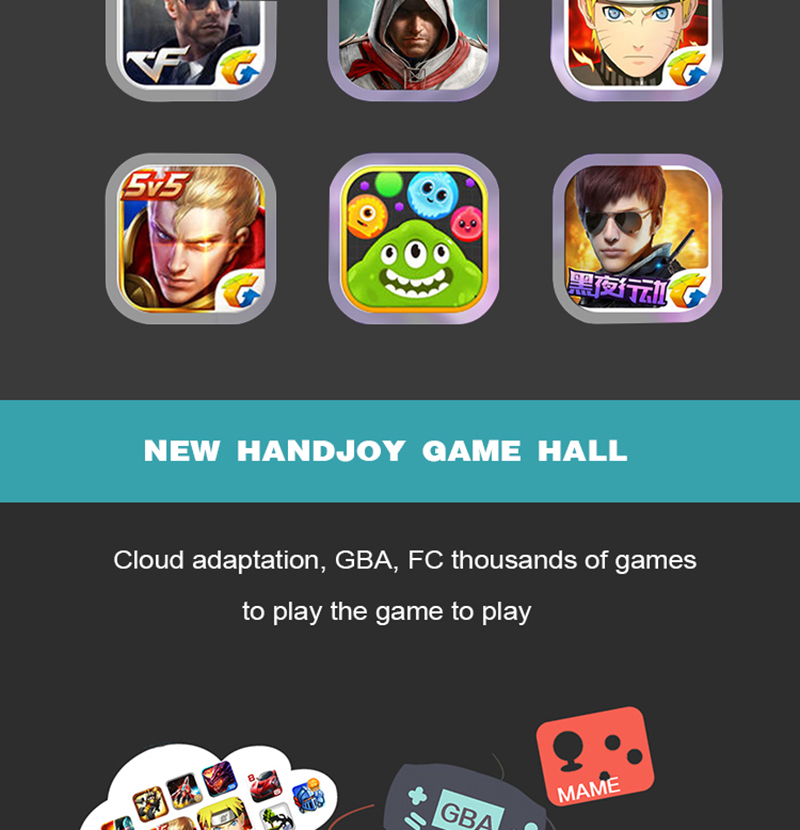 Handjoy nPRO Wireless Bluetooth Gamepad Black