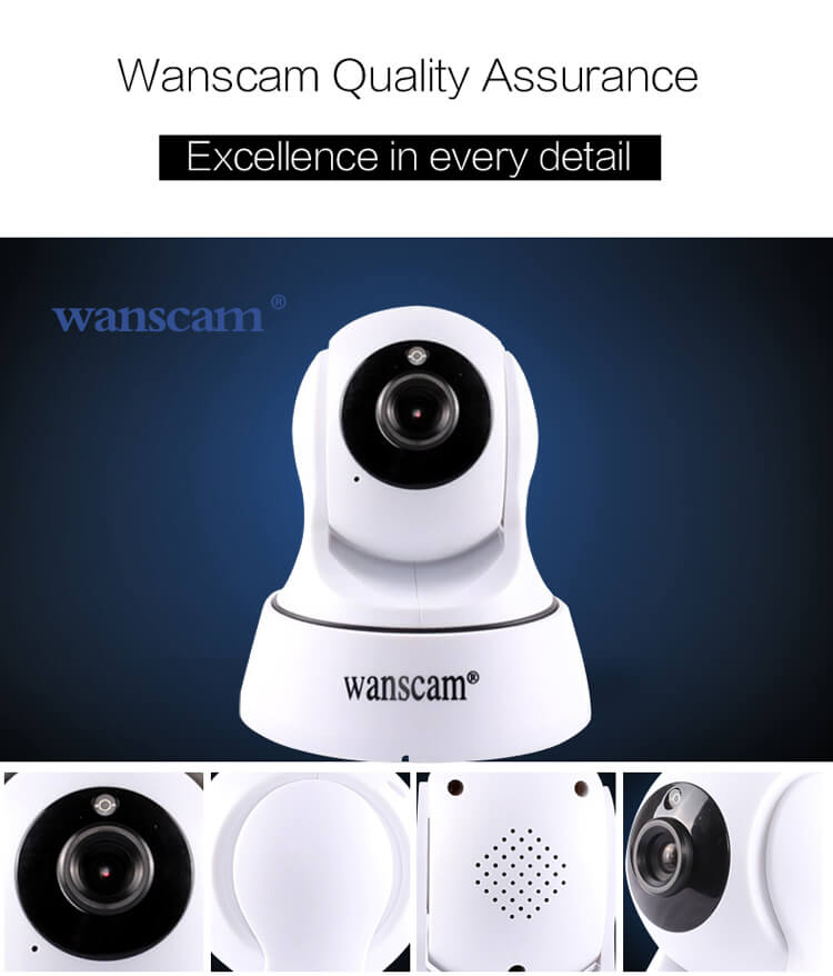WANSCAM HW0036 720P IP Camera -White