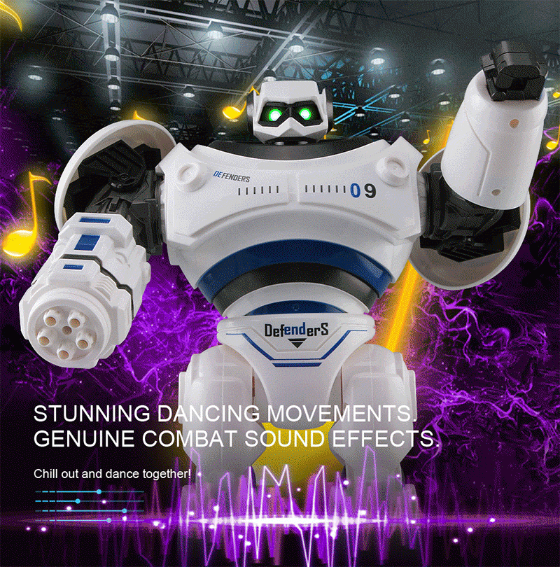 JJRC R1 Defender Intelligent RC Robot Blue