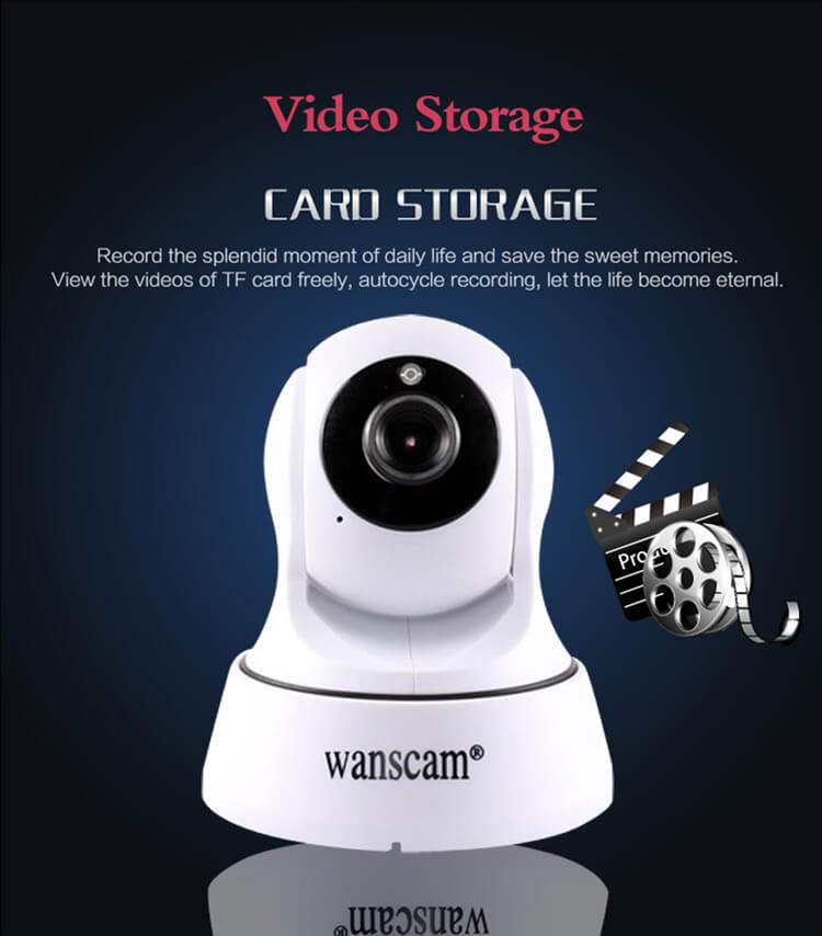 WANSCAM HW0036 720P IP Camera -White
