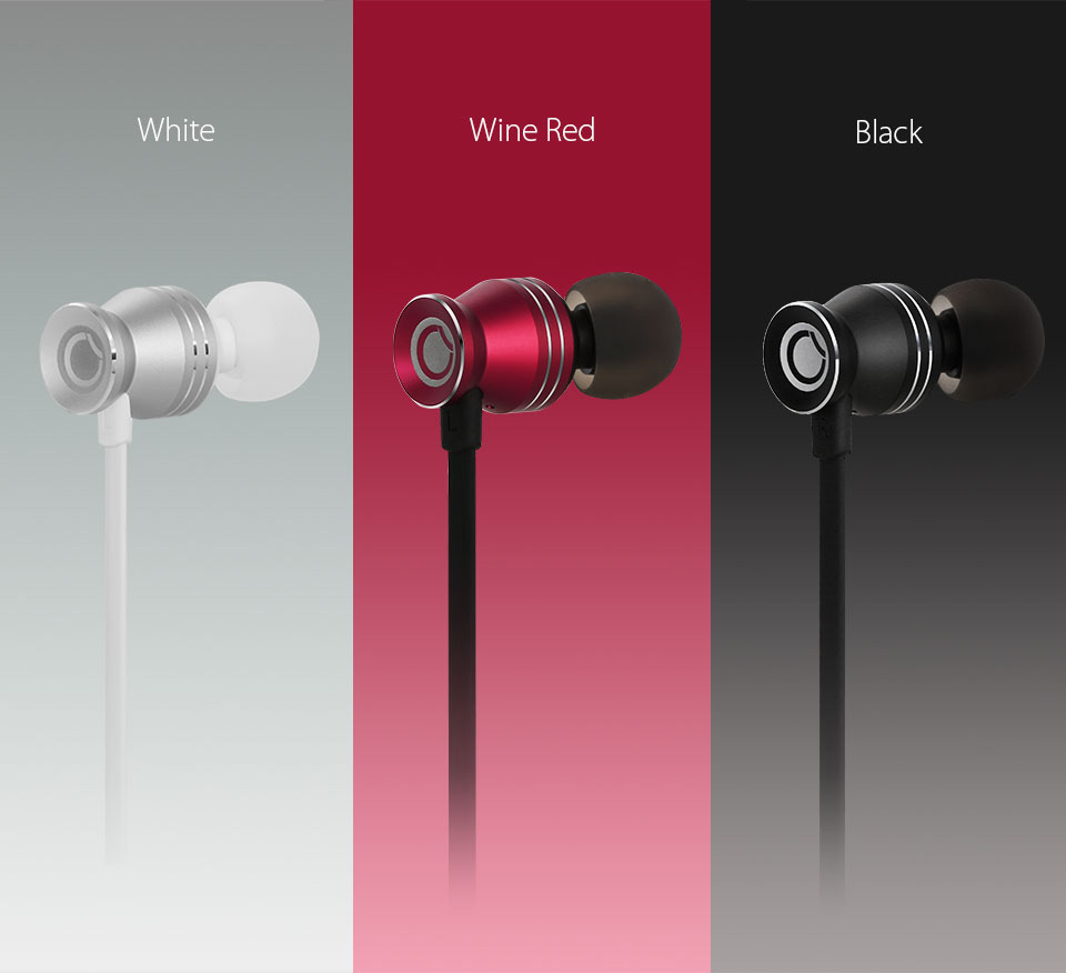 GGMM C300 Wired Earphone with Mic Black